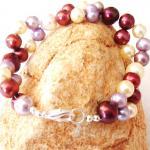 Multi Colour Shell Pearl Bracelet Handmade Jewelry on Luulla